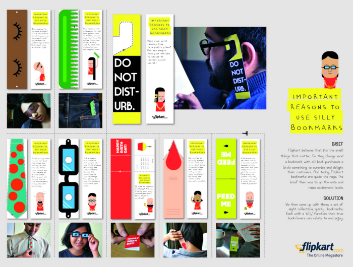 Flipkart - Important reasons to use silly bookmarks by Nalisha ...