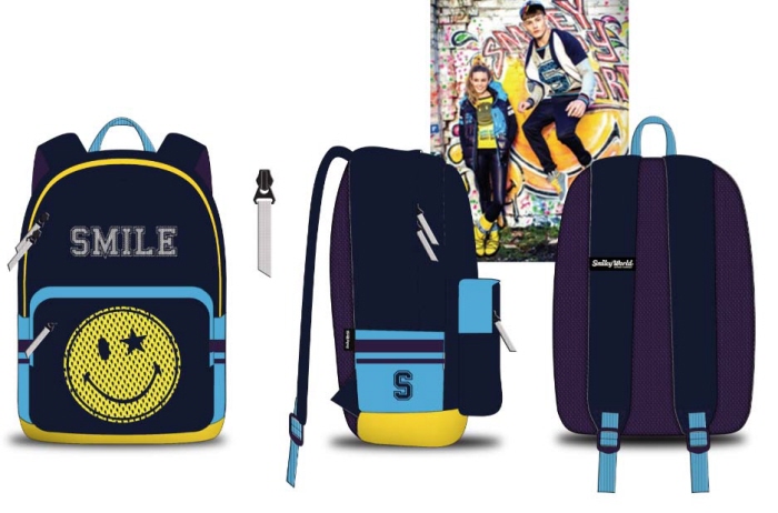 BAGS & BACKPACKS DESIGN SMILEY WORLD by Bruna Tasato at Coroflot.com