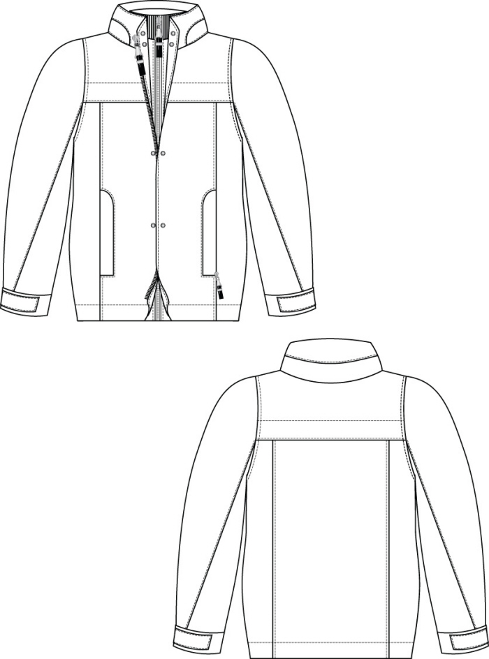 CLOTHING TECHNICAL DRAWINGS by Bruna Tasato at Coroflot.com