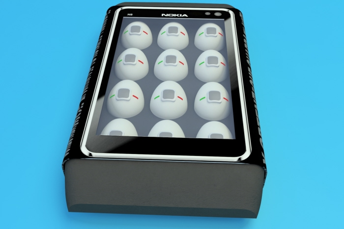 Nokia merchandising and packaging by Víctor García Ortillés at Coroflot.com