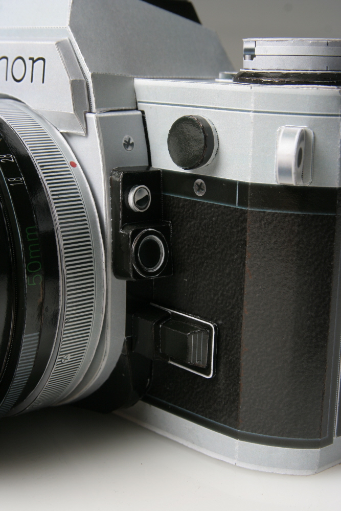 Canon AE-1 Paper Model by Ryan Cheah at Coroflot.com