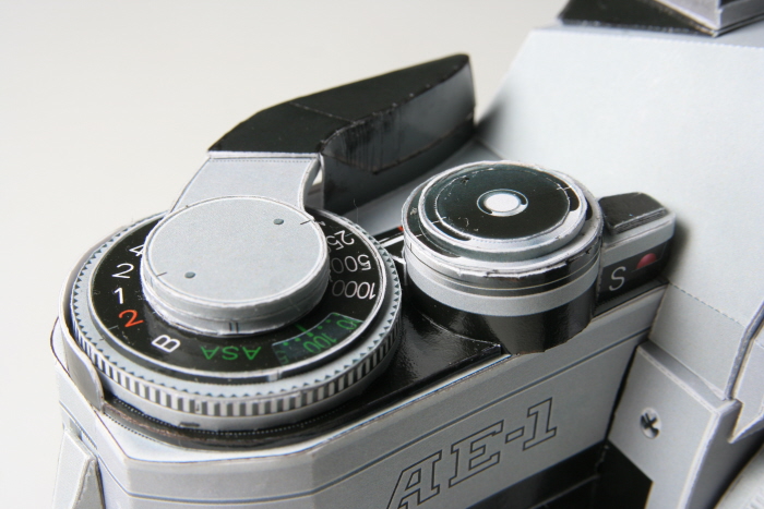 Canon AE-1 Paper Model by Ryan Cheah at Coroflot.com