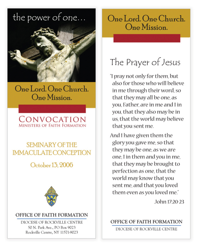 Convocation Bookmark by Doris Molina at Coroflot.com