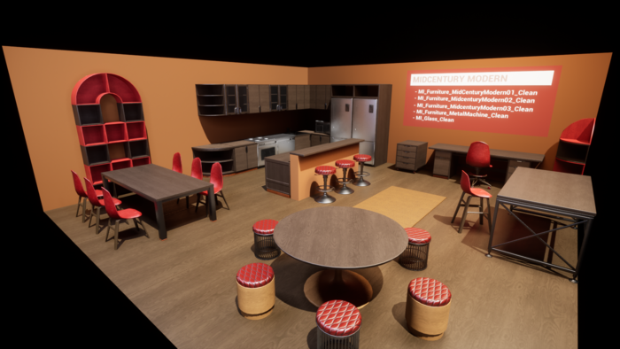 Interior Style Variations in Unreal Engine 5 (2023) by Andras Vigyazo ...