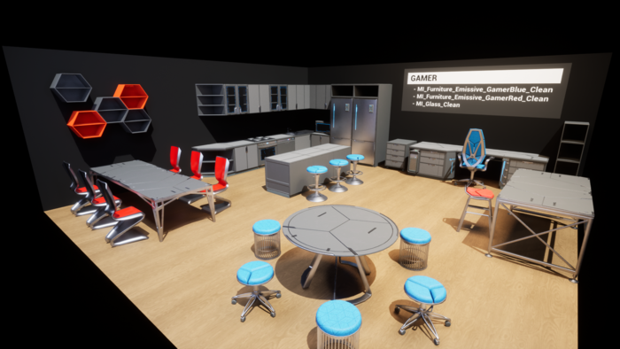 Interior Style Variations in Unreal Engine 5 (2023) by Andras Vigyazo ...