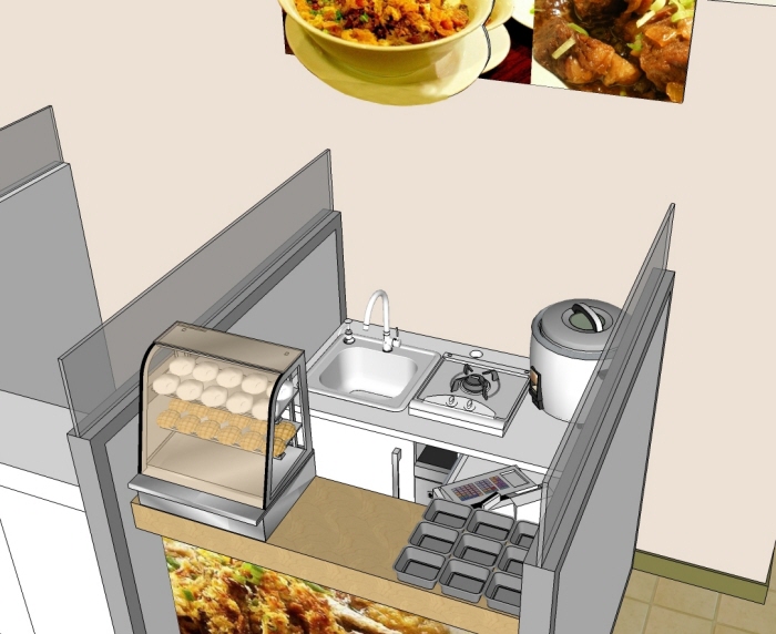 Food Stall Design by Anne Therese Maglunog-Villafuerte at Coroflot.com