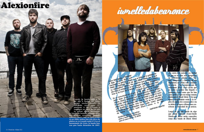 Proyecto: Revista NoiseCore by Nagozz gn at Coroflot.com