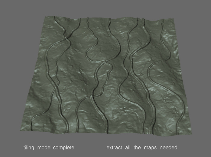 Mudbox tiling normal and displacement map tutorial by Dan Cook at ...