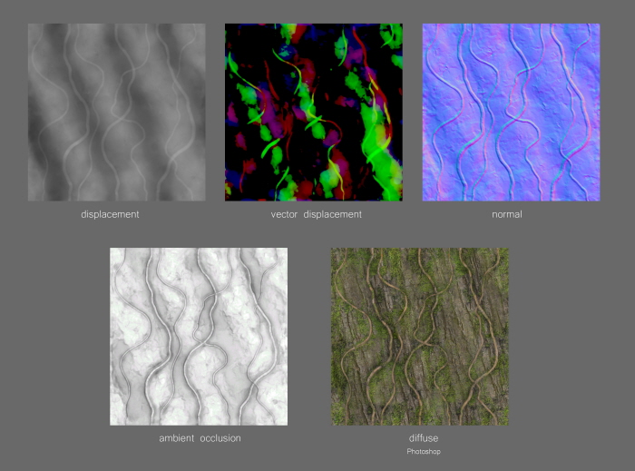 Mudbox tiling normal and displacement map tutorial by Dan Cook at Coroflot.com