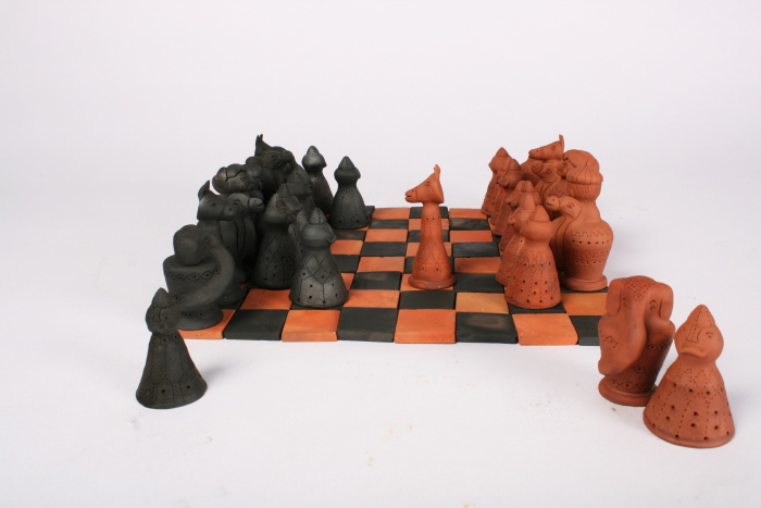 Terracotta Chess Set by Snigdha Seth at Coroflot.com