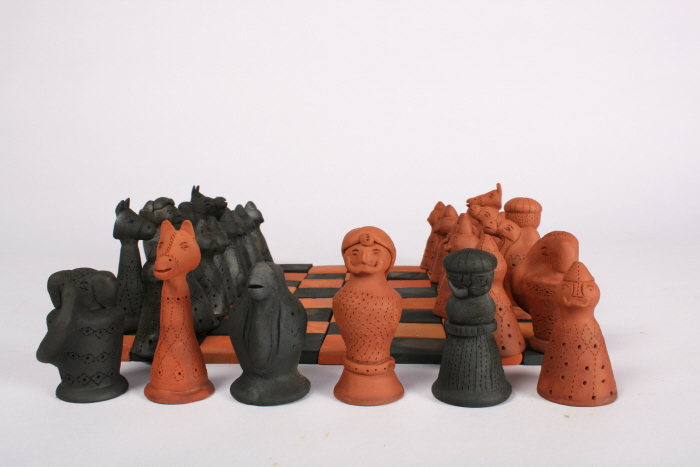 Terracotta Chess Set by Snigdha Seth at Coroflot.com