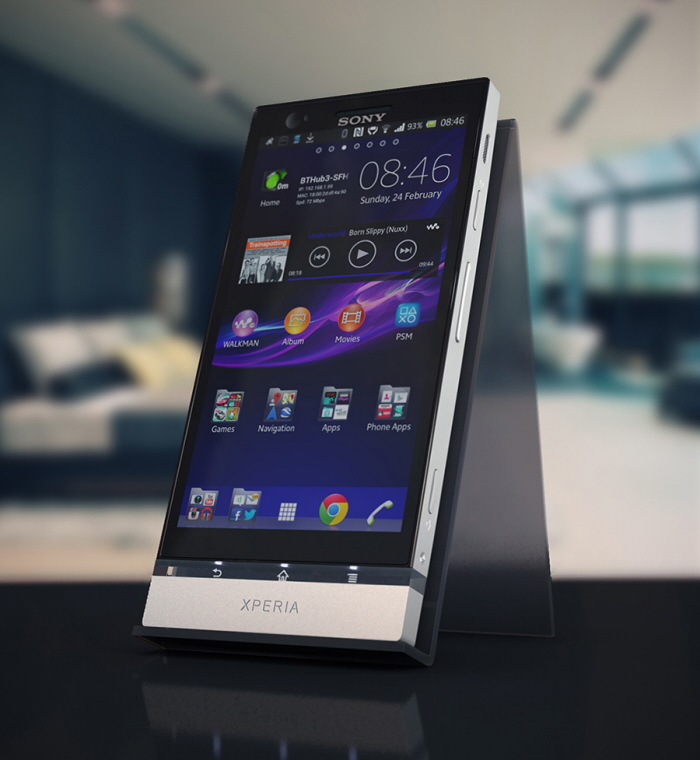 An upload by Nikolay Bliznets on Coroflot: to the project sony xperia p