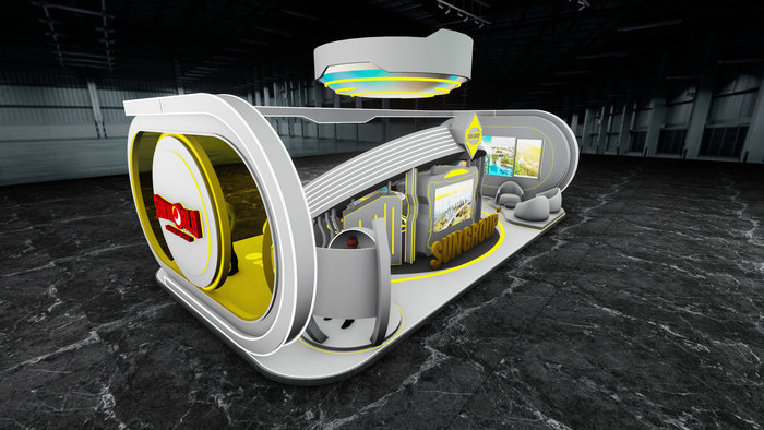 Sungroup exhibition booth by KOHA Design at Coroflot.com