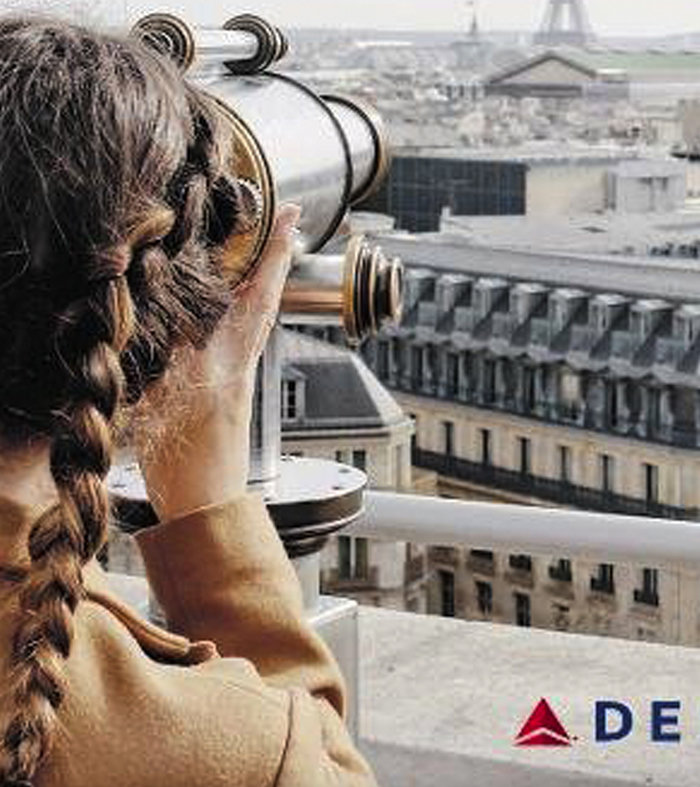 Magazine Ad Design - Delta Airlines by David J. Johnson at Coroflot.com