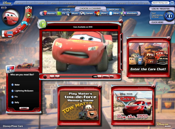 Disney Xtreme Digital experience by David Gonzalez at Coroflot.com