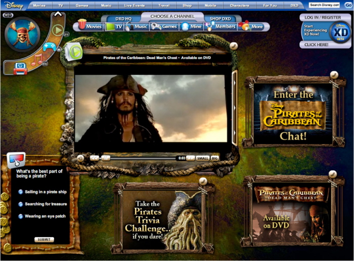 Disney Xtreme Digital experience by David Gonzalez at Coroflot.com
