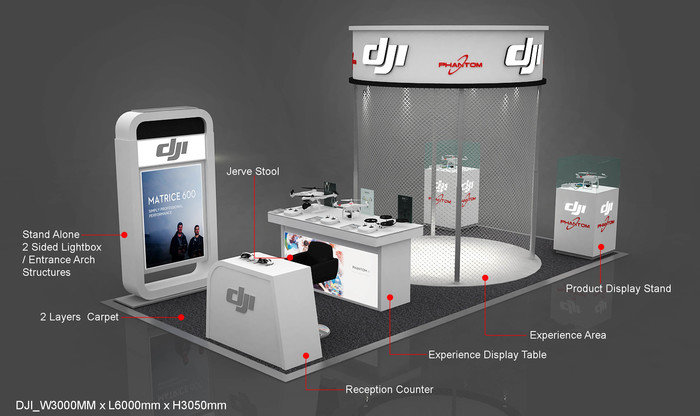 DJI Exhibition Concepts by Firdaus Nawawi at Coroflot.com