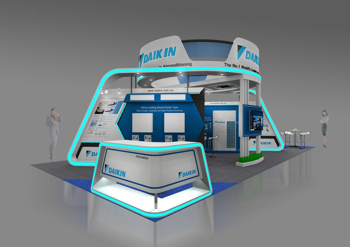 Daikin M&E with high-tech theme by Firdaus Nawawi at Coroflot.com