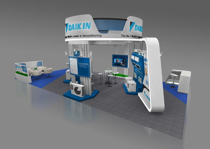 Daikin M&E with high-tech theme by Firdaus Nawawi at Coroflot.com