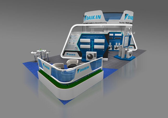 Daikin M&E with high-tech theme by Firdaus Nawawi at Coroflot.com