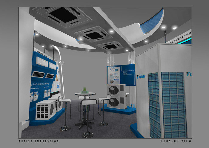 Daikin M&E with high-tech theme by Firdaus Nawawi at Coroflot.com