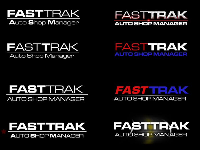 FastTrak Product Logo and Branding design by Paul Searles at Coroflot.com