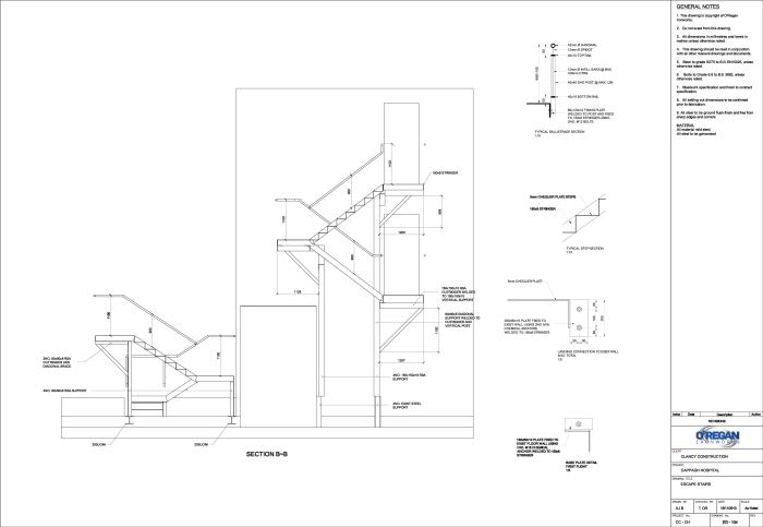 Escape Stairs - Cappagh Hospital by A.J. Browne at Coroflot.com