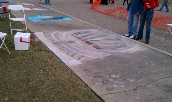 Sidewalk Chalk Contest - 2012 3D Winner by Tony Conetta at Coroflot.com
