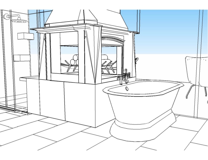 Bathroom Retreat by Tony Conetta at Coroflot.com