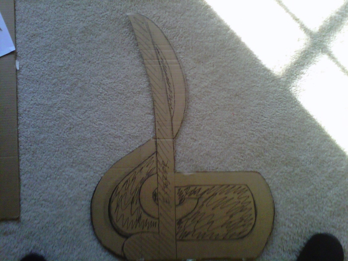 Treble Clef Chair by Tony Conetta at Coroflot.com