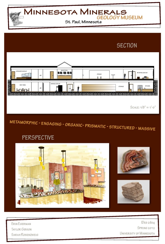 Geology Museum by Sarah Rosenzweig at Coroflot.com