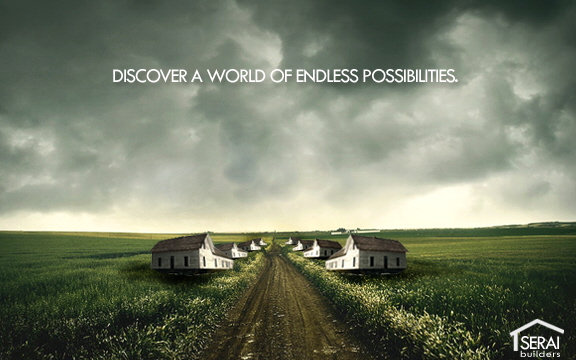 Real Estate billboard campaign by Muhammad Serai at Coroflot.com