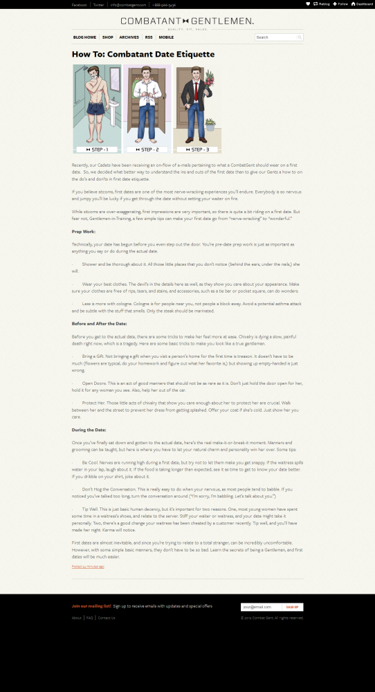 Writing Samples by Brandon Stanfill at Coroflot.com