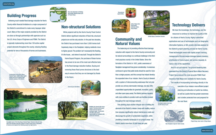 Flood Control District - Overview Brochure by Todd Thompson at Coroflot.com
