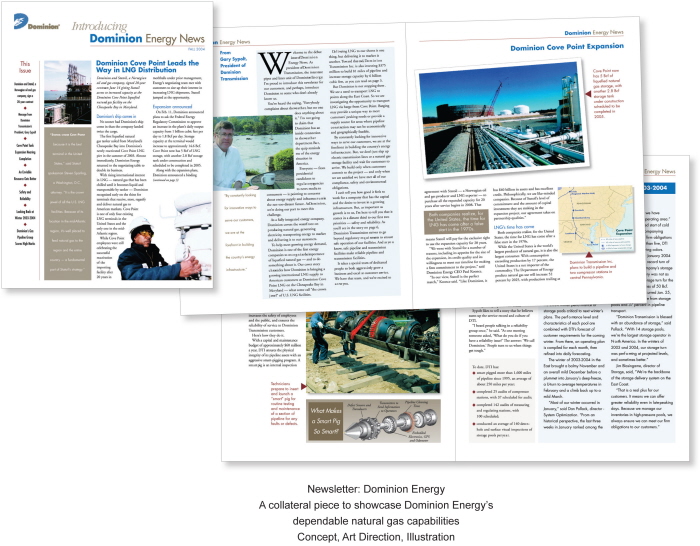 An upload by Rick Terrell on Coroflot: to the project Utility Newsletter