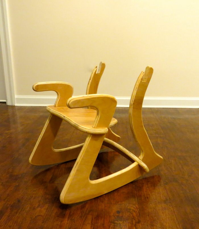 Flat-Pack Rocking Chair by Lucas Van Dyke at Coroflot.com