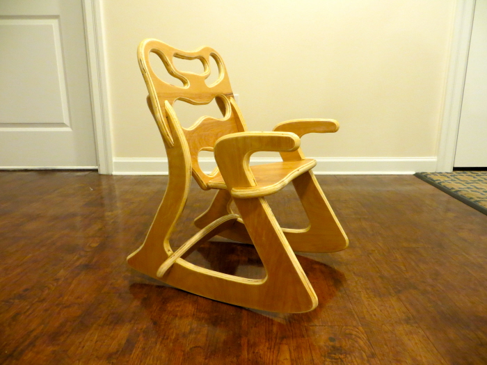 Flat-Pack Rocking Chair by Lucas Van Dyke at Coroflot.com