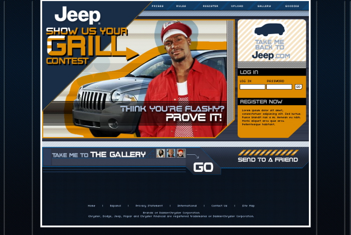 Jeep - Show Us Your Grill by Chuck Graef at Coroflot.com