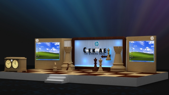 set design CheckMate theme by Vikas Gupta at Coroflot.com