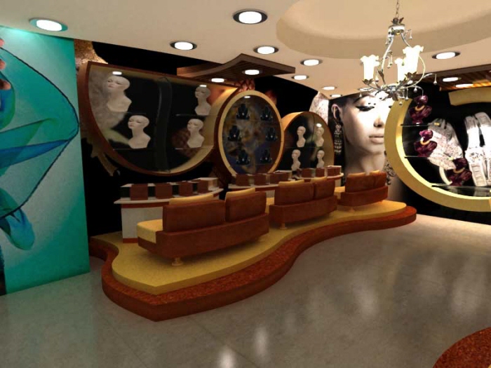 Paras jewell showroom design by Vikas Gupta at Coroflot.com
