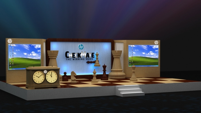set design CheckMate theme by Vikas Gupta at Coroflot.com