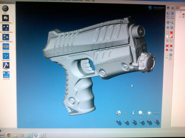 Gun Design Model/3D Modeling/Rendering by Jourdan Sullivan at Coroflot.com