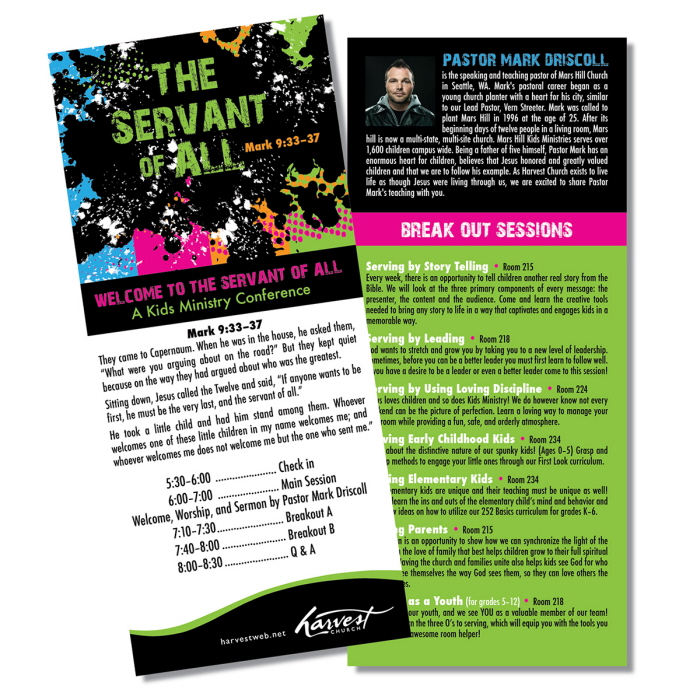 Brochures/Programs by Michelle Messer at Coroflot.com