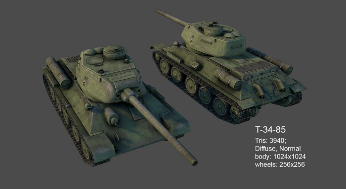 An upload by Anton Grozin on Coroflot: to the project Tanks