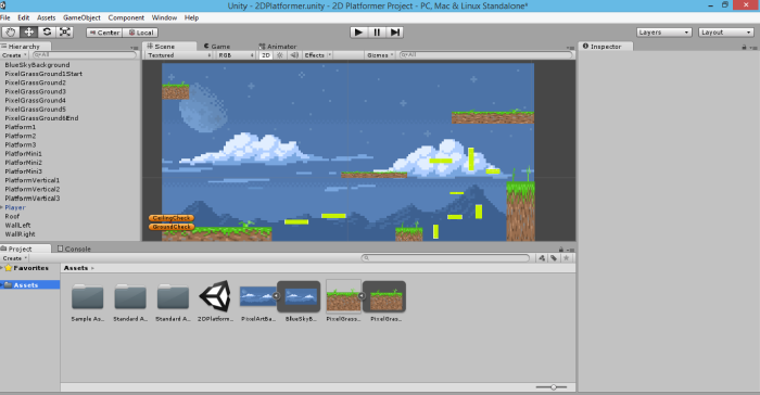 Unity 2D Level Design by Eric Petit-Frere at Coroflot.com