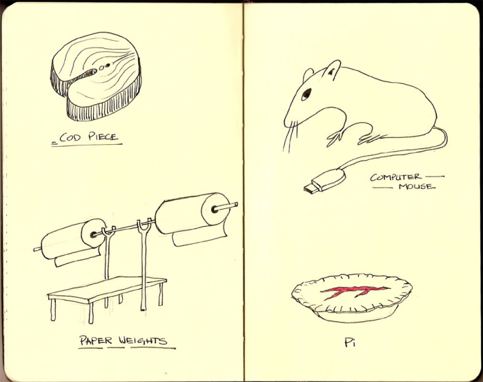 Visual Pun Sketches by Eric Lay at Coroflot.com