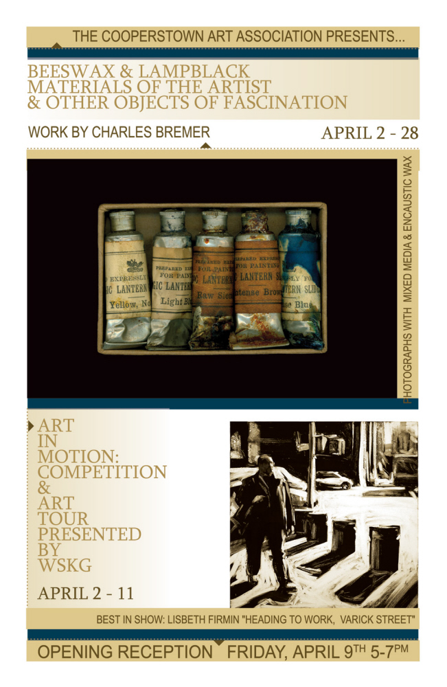 Exhibit Postcard - Charles Bremer by Cory Anne Sharer at Coroflot.com