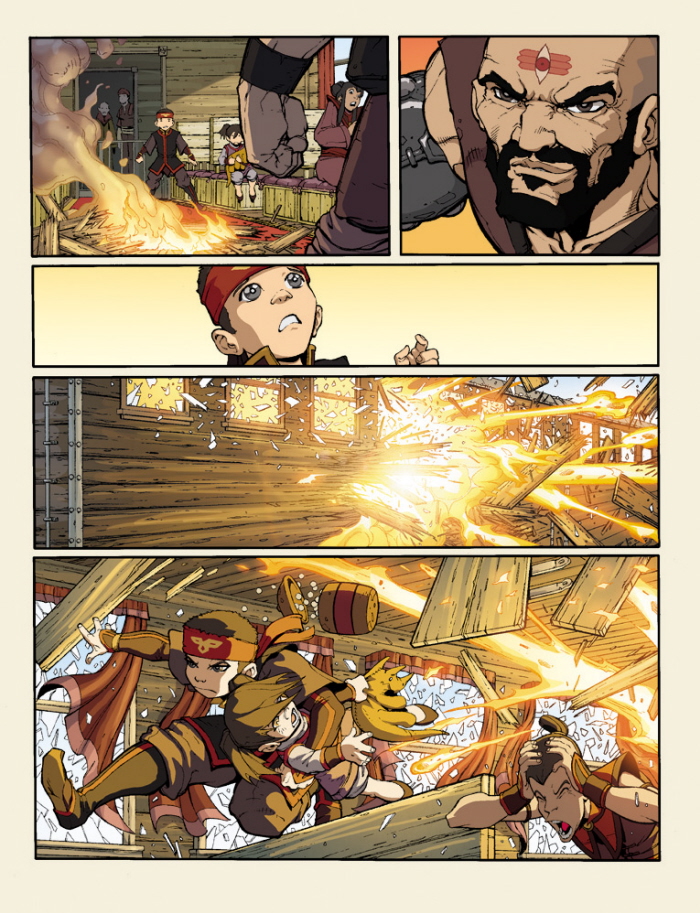 Avatar:The Last Airbender Comic Book by Tom McWeeney at Coroflot.com