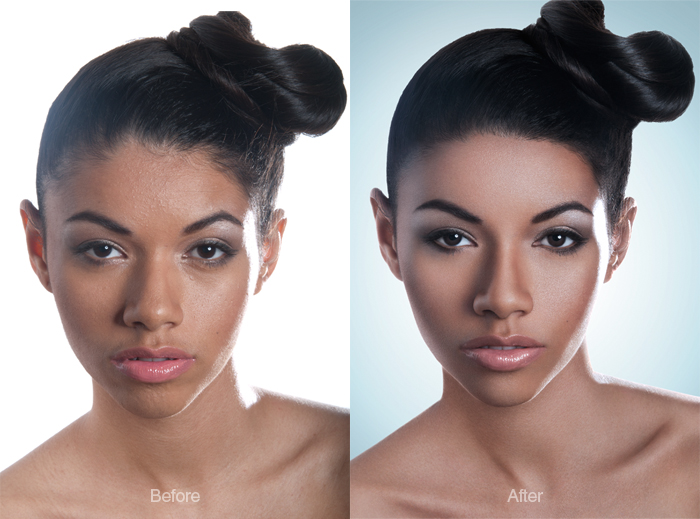 An upload by Abe Rempel on Coroflot: to the project Retouching