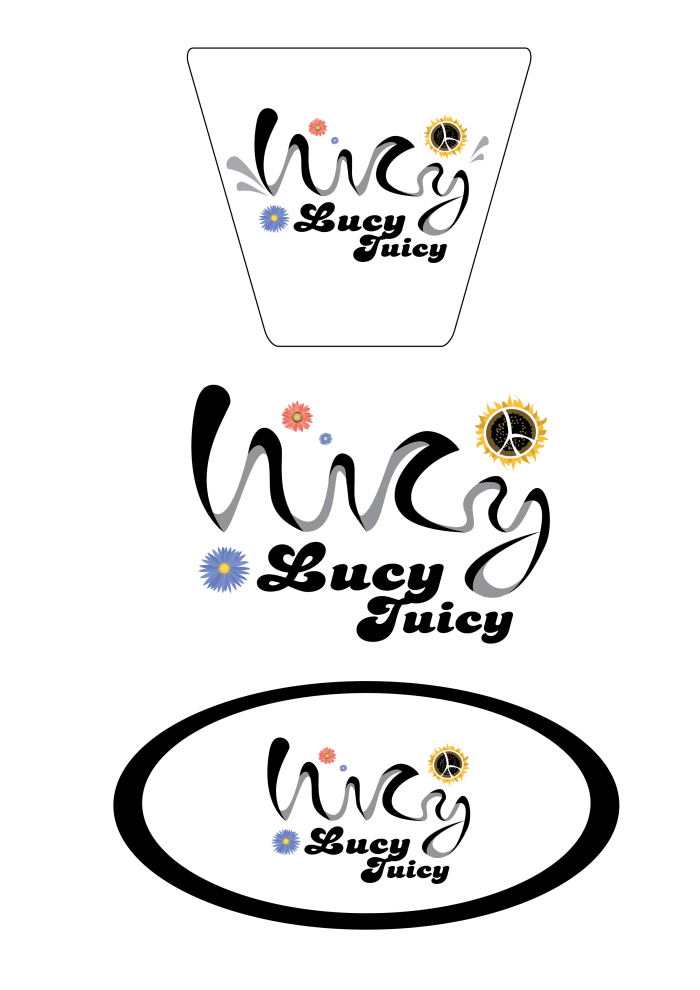Lucy Juicy Cafe - Graphic Design by Syafiq Zaini at Coroflot.com